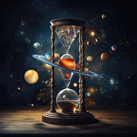 Premium Photo Hourglass Background