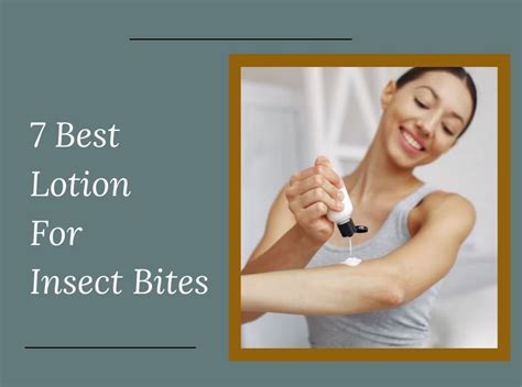 7 Best Lotion For Insect Bites In 2026