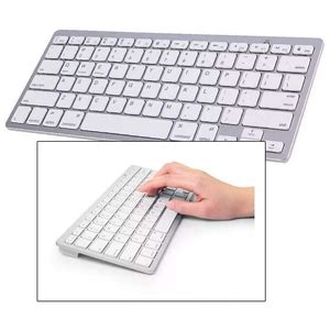 Teclado Sem Fio Wireless Bluetooth Keyboard Universal Leroy Merlin