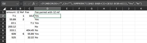 Excel Pair Values In Two Columns And Check Value Of Third Column