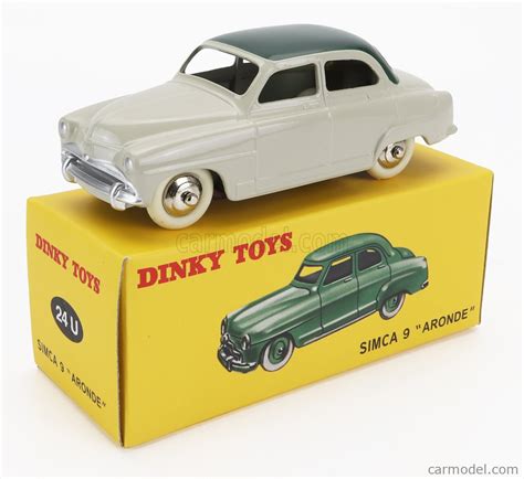 Edicola 24u Grey Scale 1 43 Simca 9 Aronde 1953 Light Grey Green
