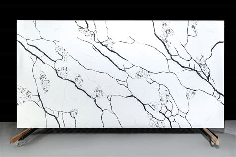 Flor Negro Luxury Marble Looking Series Quartz Surface Allystone