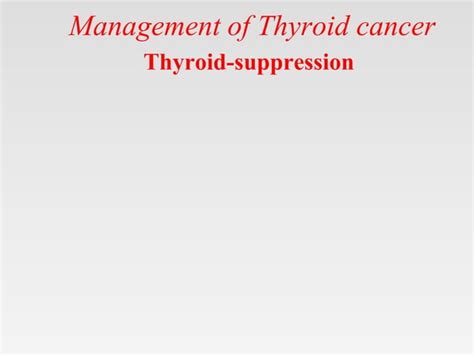 Thyroid Surgery And Mangement Protocols Pptx Thyroid Disorders Endocrine And Metabolic Diseases