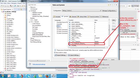 Problem In Migration From IAR To CCS Version For Energy Library SLAA G Zip For