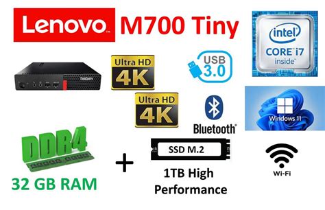 Pc Lenovo Thinkcentre M Tiny Pc I Gb Tb M Wlan Kaufen Auf Ricardo
