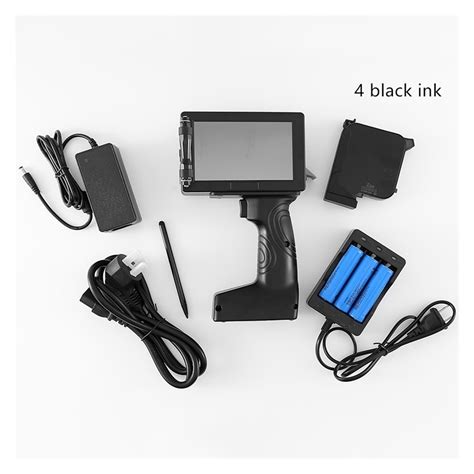 Handheld Inkjet Printer Language Expiry Date Label Portable Variable Print DPI Intelligent