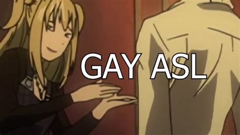 Misa Implies That L Is Gay Death Note Scene Youtube