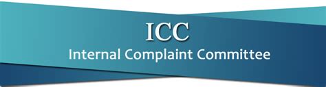 Sexual Harassment Complaint Are You A Member Of The Icc