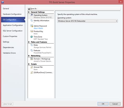 Automating Tfs Build Server Deployment With Scvmm And Powershell