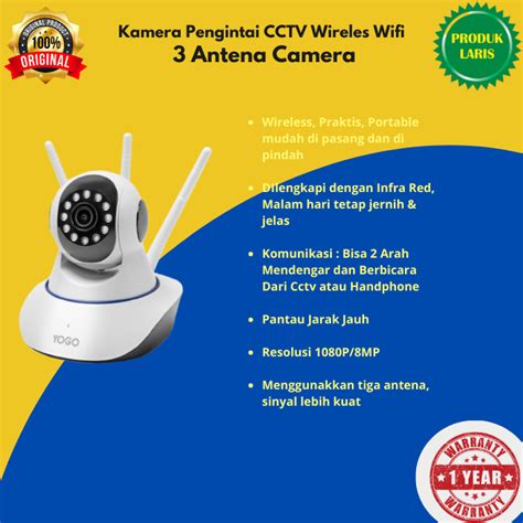 Jual Kamera Mini Camera Cctv Tanpa Wifi Wireles Wifi Antena Camera Ip Cam Cctv V Pro