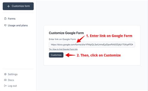 How to embed Google Form in website – CustomGForm