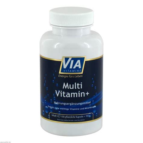 MULTIVITAMIN+MINERAL A-Z Kapseln (100 St) Preisvergleich, PZN 9634700 ...