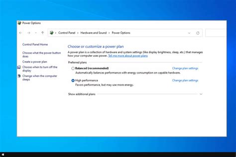 High Performance Mode Missing On Windows Fix