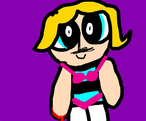 Bubbles Ppg In Her Bathing Suit Drawception