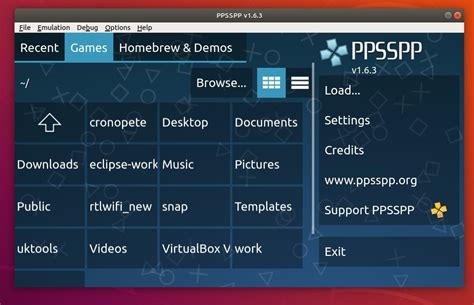 How To Install Psp Emulator Ppsspp 163 In Ubuntu 1804 Ubuntuhandbook