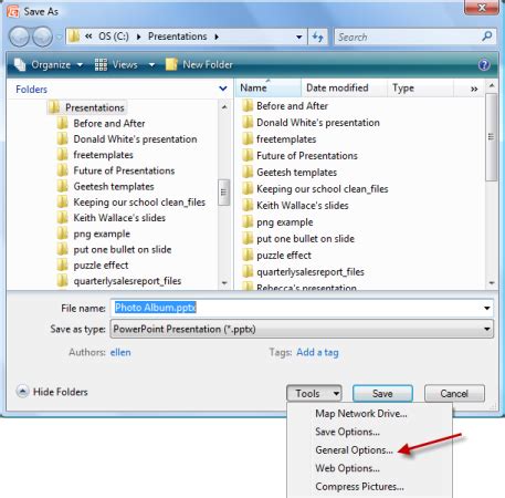 Protect A PowerPoint File From Changes