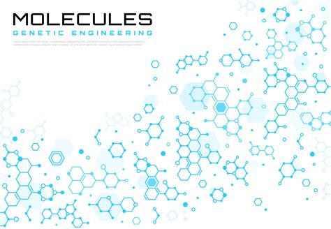 Molecule Background With Science Molecular Pattern 26177865 Vector Art At Vecteezy