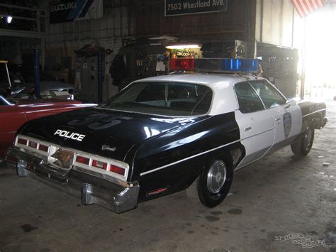 Chevy Impala Police Car Studio Picture Vehicles