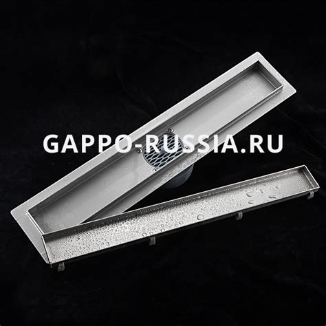Душевой трап (сухой затвор) Gappo G86007-4
