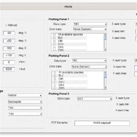 An Example Of The Paris Gui Interface For Visual Browsing Of The Download Scientific Diagram