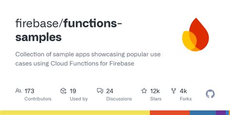 github firebase functions samples collection of sample apps
