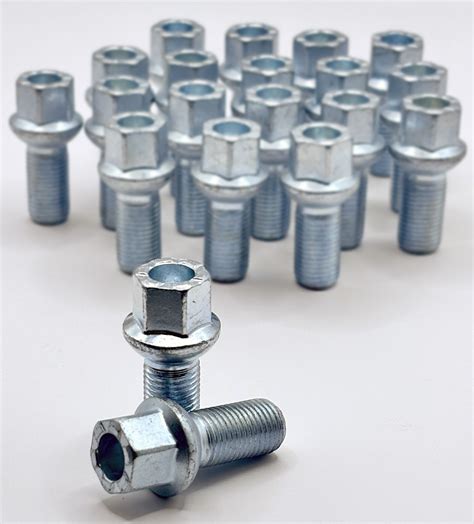 Audi A1 S1 Car Wheel Bolts M14x15 Radius Seat