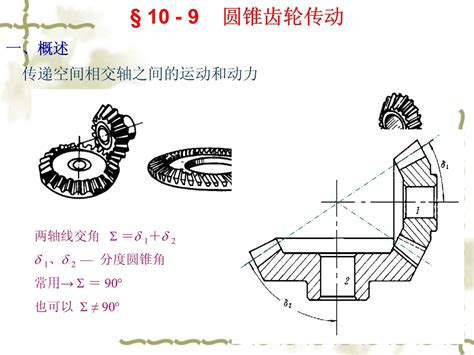 圆锥齿轮传动课件 Ppt