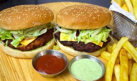 Chicken Chapli Kabab Burger Recipe Pakistani Street Food