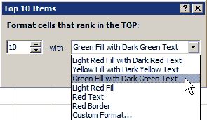 How To Conditionally Format Top And Bottom Values In Excel
