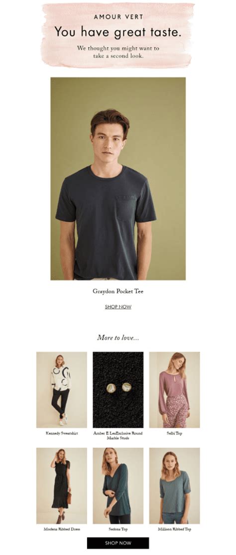 10 Of The Best Browse Abandonment Email Examples Smartrmail Email Marketing Blog