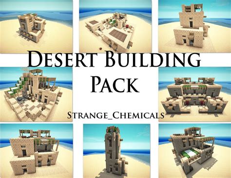 Desert Building Pack Minecraft Map