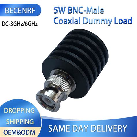 5w Bnc J Dc 3 6ghz Rf Coaxial Dummy Load Temination Rf Attenuator