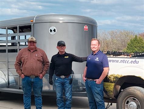 Anonymous Donor Provides New Livestock Trailer For Ntcc Agriculture