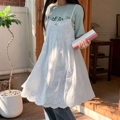 아더먼데이 끈조절가능👌 미니핀턱 루즈핏 원피스 끈원피스 뷔스티에원피스 레이어드원피스 미디원피스 슬리브리스원피스 가을신상 가을