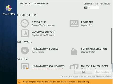 How To Install A CentOS Minimal Server