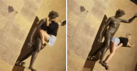 Female Tourist Climbs Onto Statue And Imitates Sex Acts World News Express Co Uk