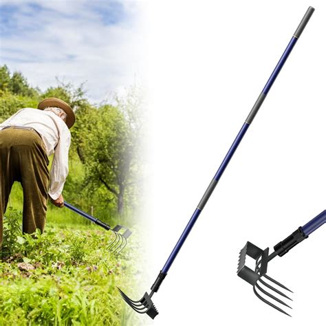 Garden Hula Hoe And Cultivator2 In 1 Stirrup Hoe Garden