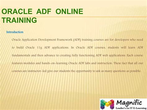 Oracle Adf Online Training Pptx