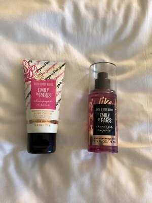 Emily In Paris Champagne In Paris Bath And Body Works Mist And Cream Set