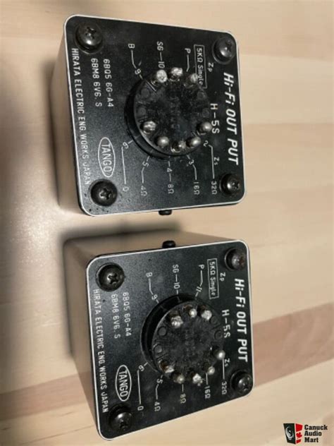 Rare Output Transformer Tango H S In Mint Condition Photo UK Audio Mart