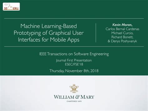 Machine Learning Based Prototyping Of Graphical User Interfaces For Mobile Apps Pdf Graphics