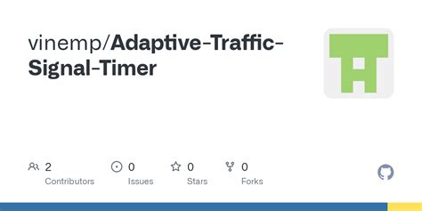 Github Vinemp Adaptive Traffic Signal Timer