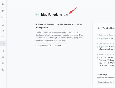 Remove Beta From Edge Functions Header · Issue 15411 · Supabase