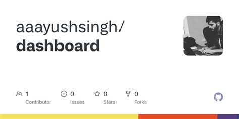 Github Aaayushsingh Dashboard