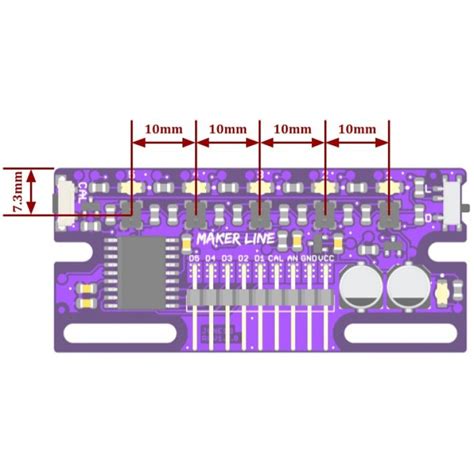 Cytron Maker Line Simplifying Line Sensor For BeginnerÂ Â Buy Online