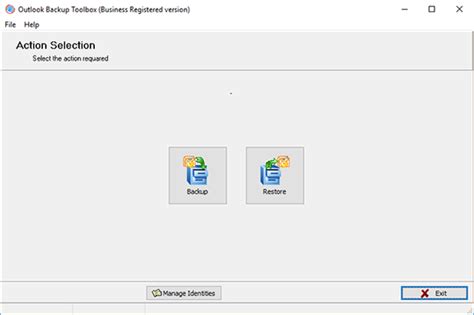 how to backup and restore microsoft outlook including files settings