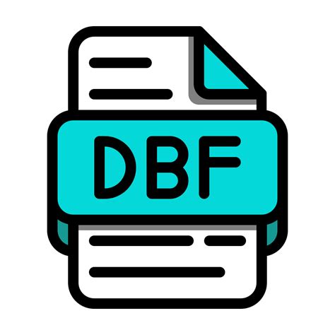 Dbf Database File Extension Format Document Ui Icon Download On