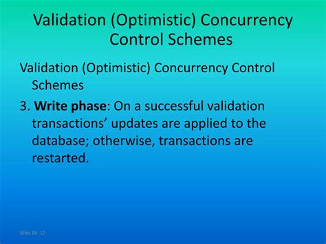 Adbms 43 Multiversion Concurrency Control Ppt