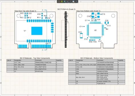 Manufacturing Outputs Documentation And Datasheet Altium