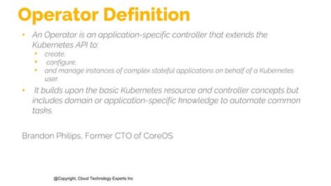 Managing Kubernetes Deployment With Operators Pdf Cloud Computing